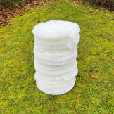 60m White Gutter Brush Leaf & Moss Guard Protection (15 Rolls) – Selections