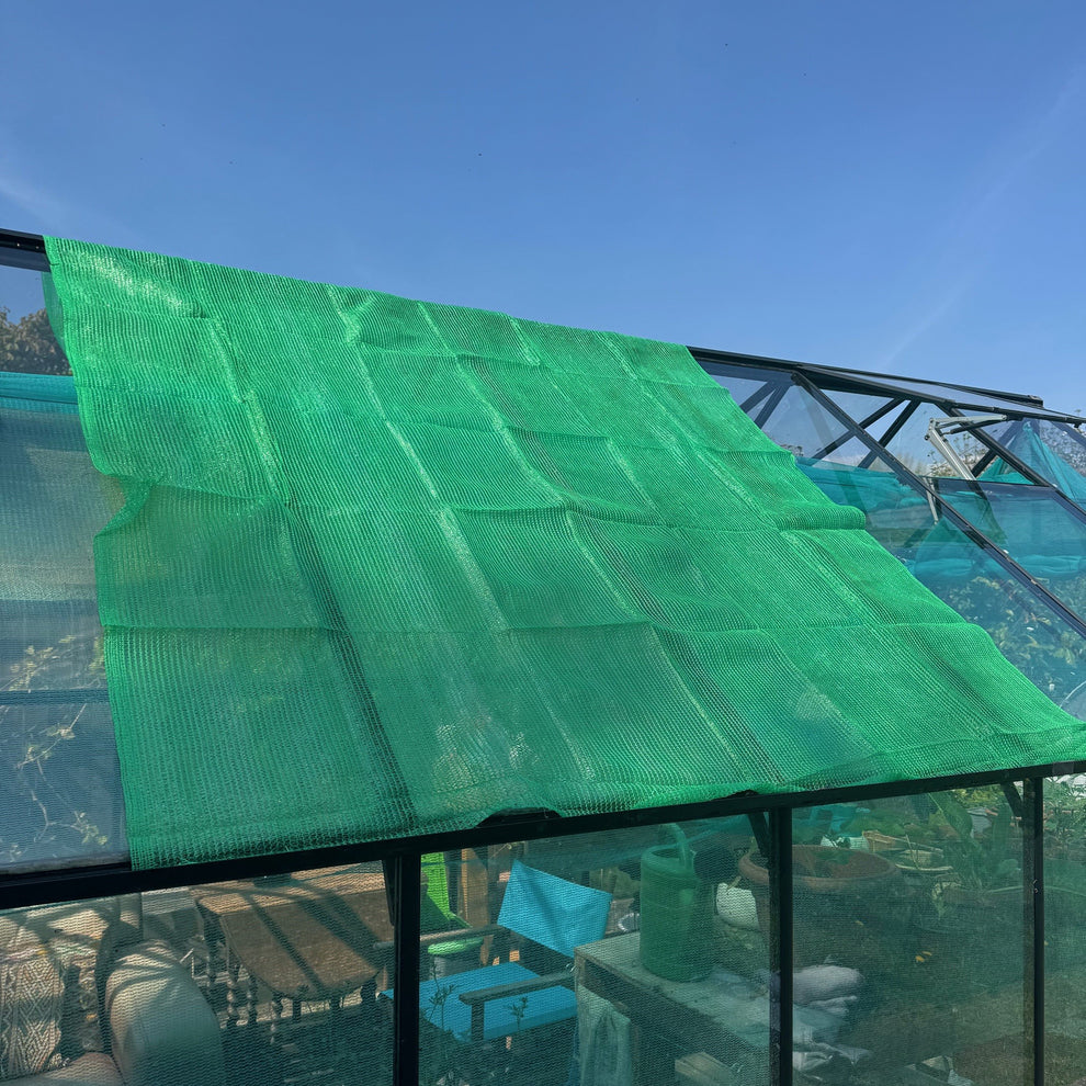 Greenhouse Sun Shade & Privacy Screen Net (2.5m x 1.8m) - 65% Shading ...