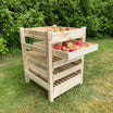 Traditional Wooden Apple Storage Rack (5 Drawer) – Selections