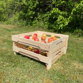 Traditional Wooden Apple Storage Trays (Set of 4) – Selections