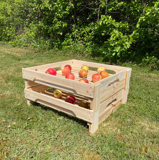 Traditional Wooden Apple Storage Trays (Set of 4) – Selections