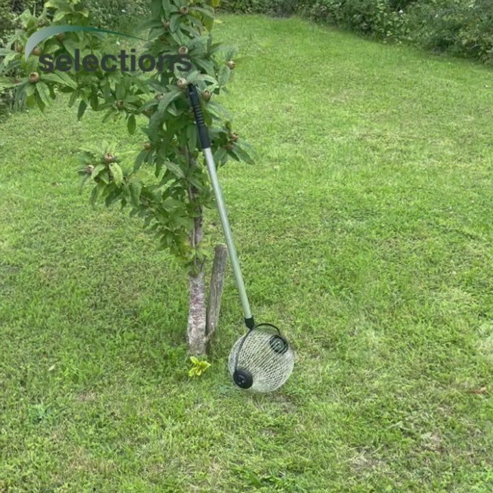 Telescopic Rolling Apple Windfall Collector Picker I Garden Selections